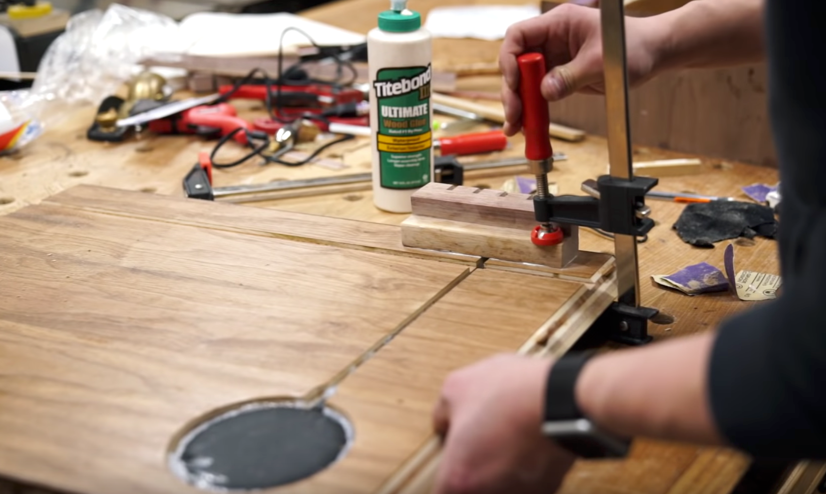 Modern Nightstand / Bedside Table With Cable Management System ...