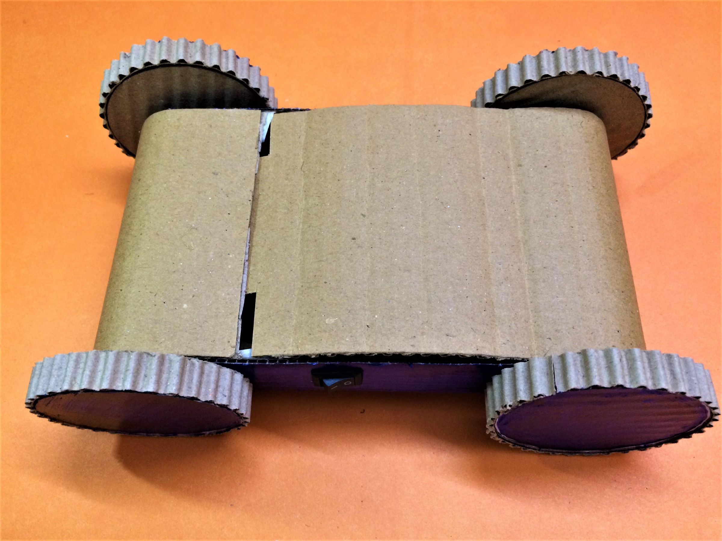 Remote Controlled Car Using Cardboard : 16 Steps (with Pictures ...