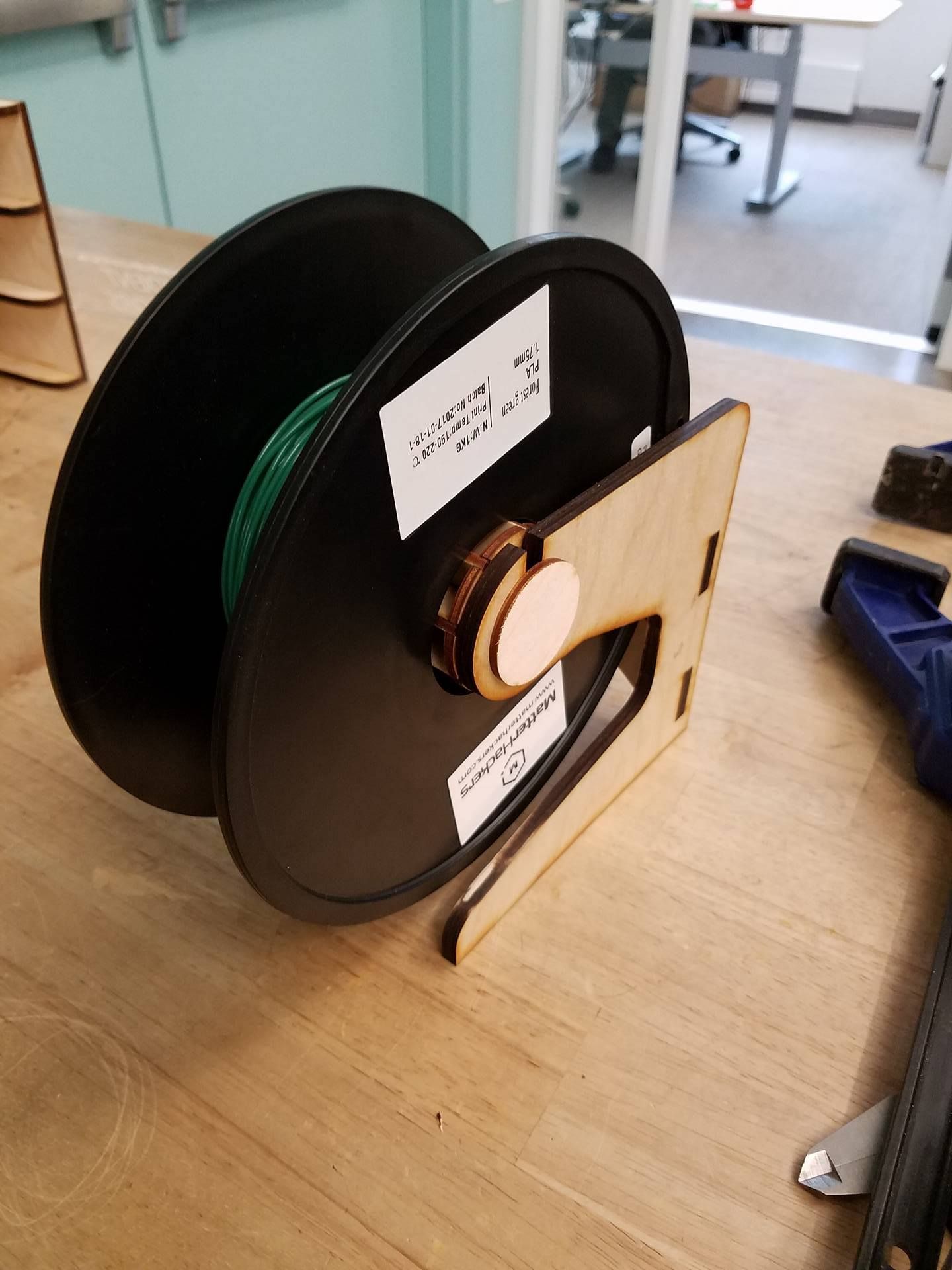 Laser Cut 3D Printer Spool Holder : 6 Steps (with Pictures) - Instructables