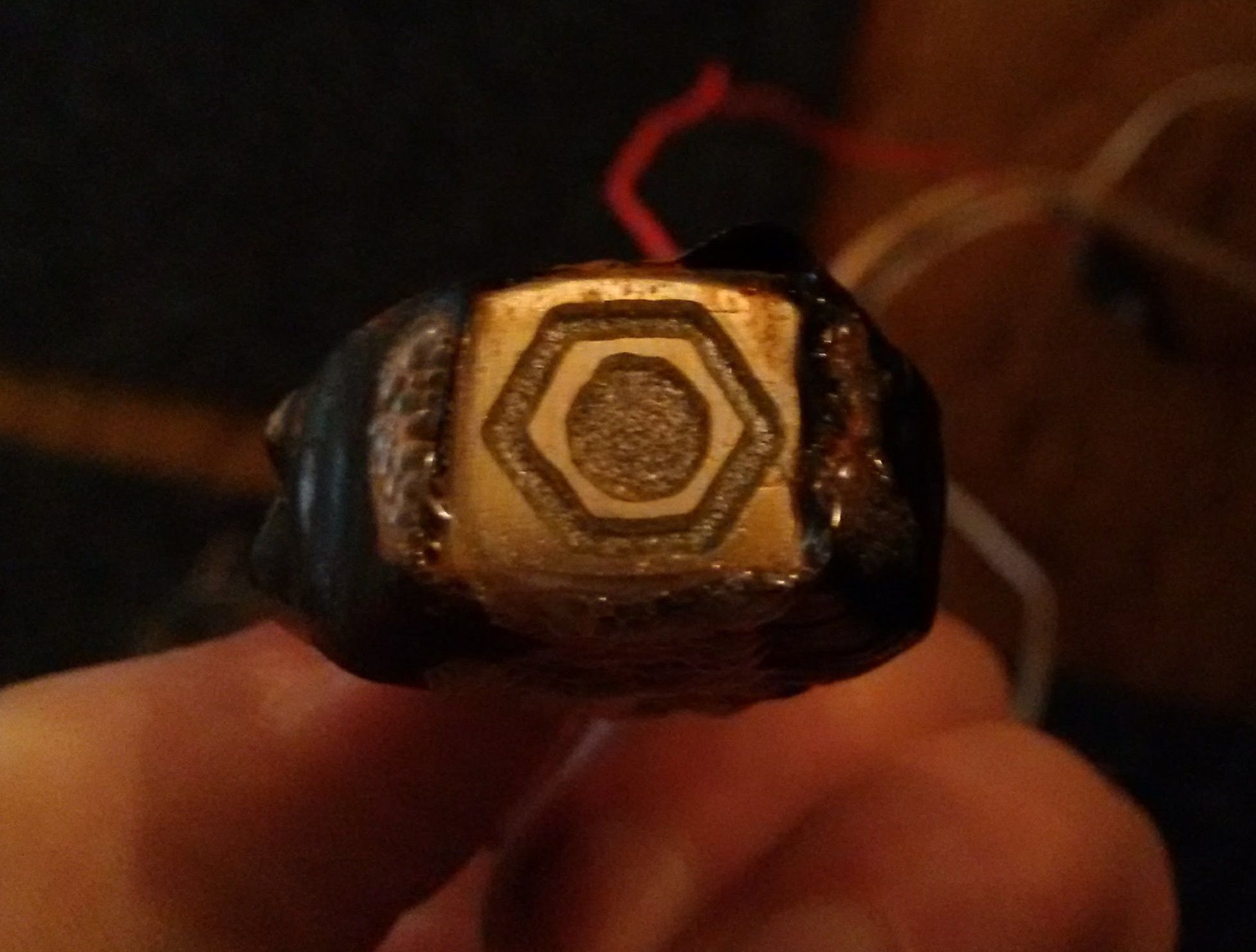 Steel Nut to Signet Ring : 4 Steps (with Pictures) - Instructables