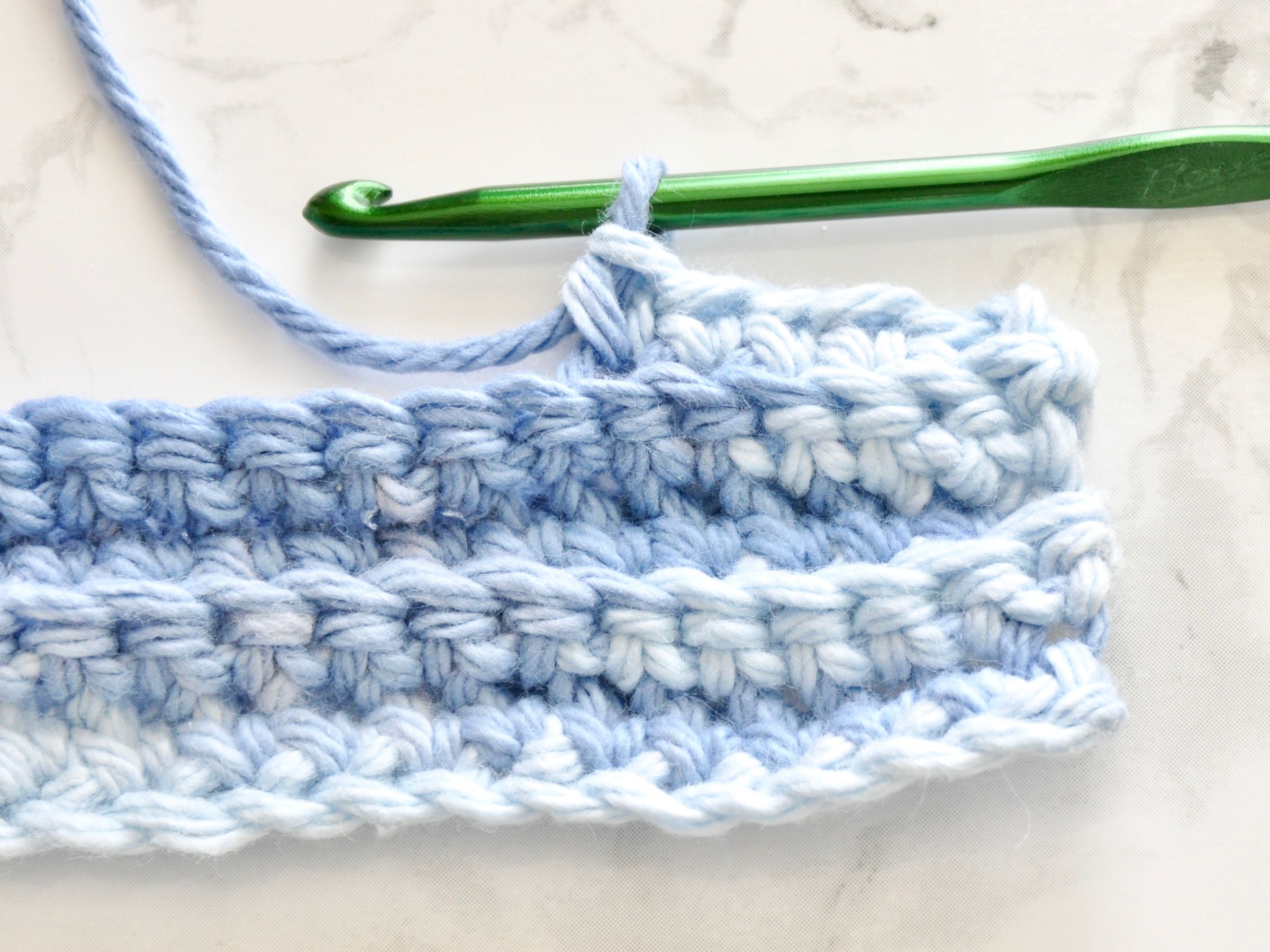 Easy Crochet Dishcloth / Washcloth : 9 Steps (with Pictures ...