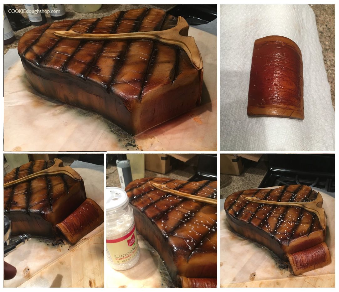 Realistic Porterhouse Steak Cake : 7 Steps (with Pictures) - Instructables