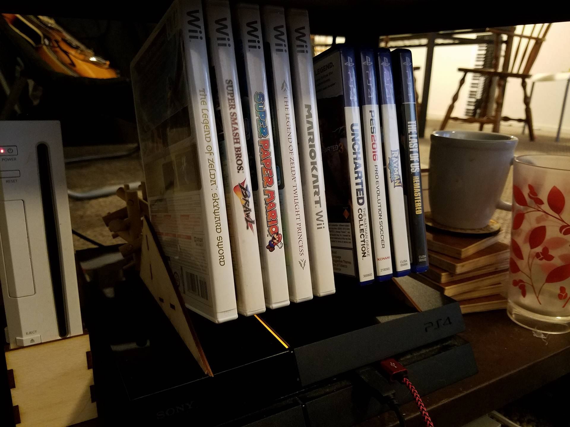 Laser Cut Video Game Holder : 4 Steps (with Pictures) - Instructables