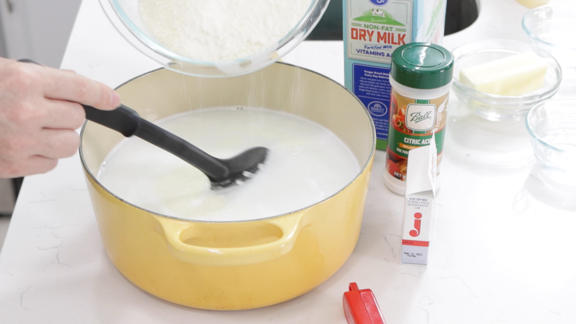 Homemade Mozzarella Cheese From Milk Powder : 12 Steps (with Pictures ...