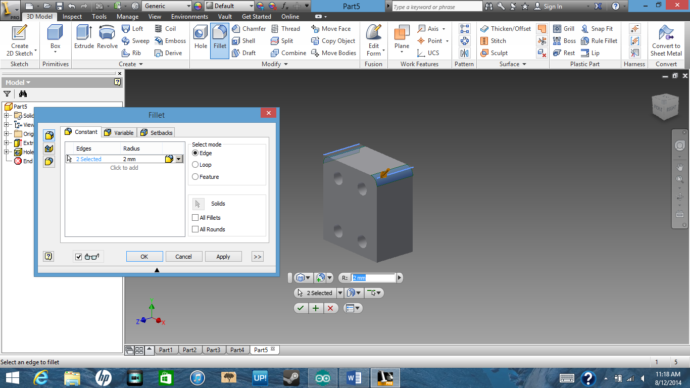 Autodesk Inventor Tutorial : 24 Steps - Instructables