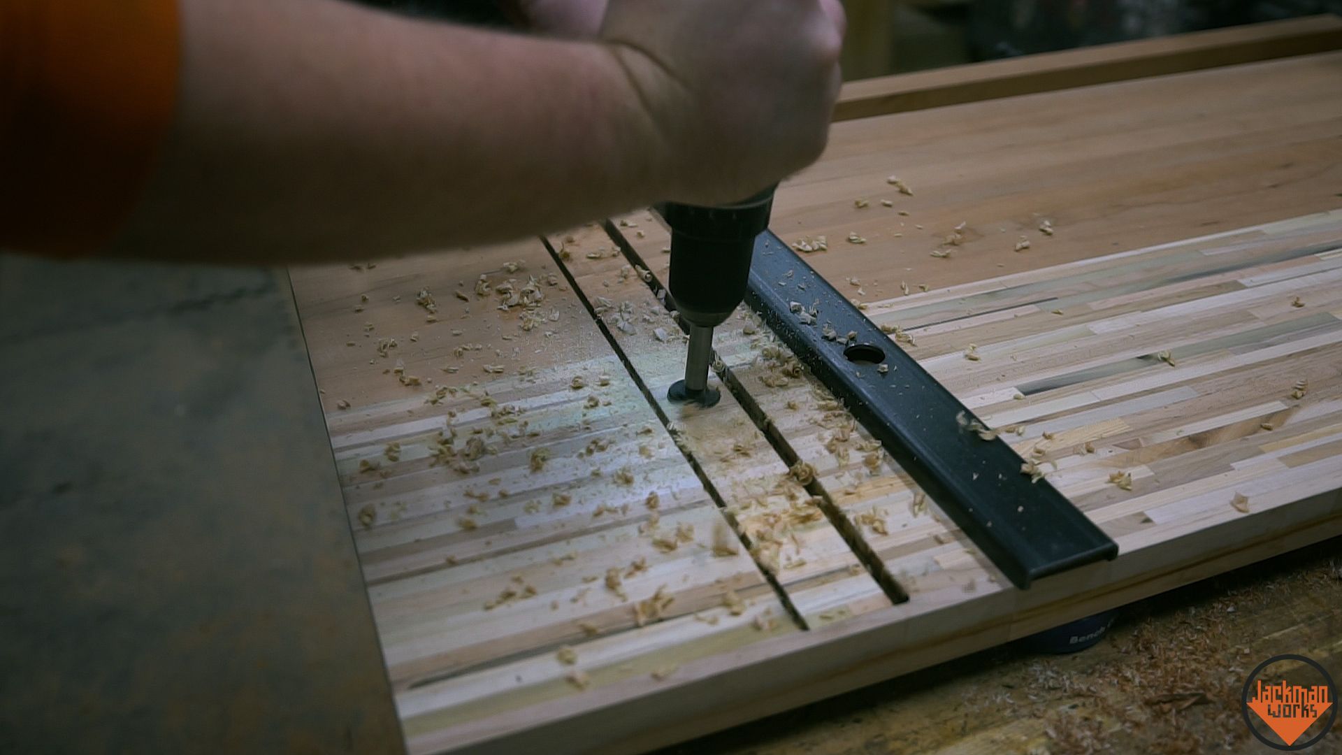 Pallet Wood Butcherblock Countertop That Pivots! (bar Top Dining Table ...
