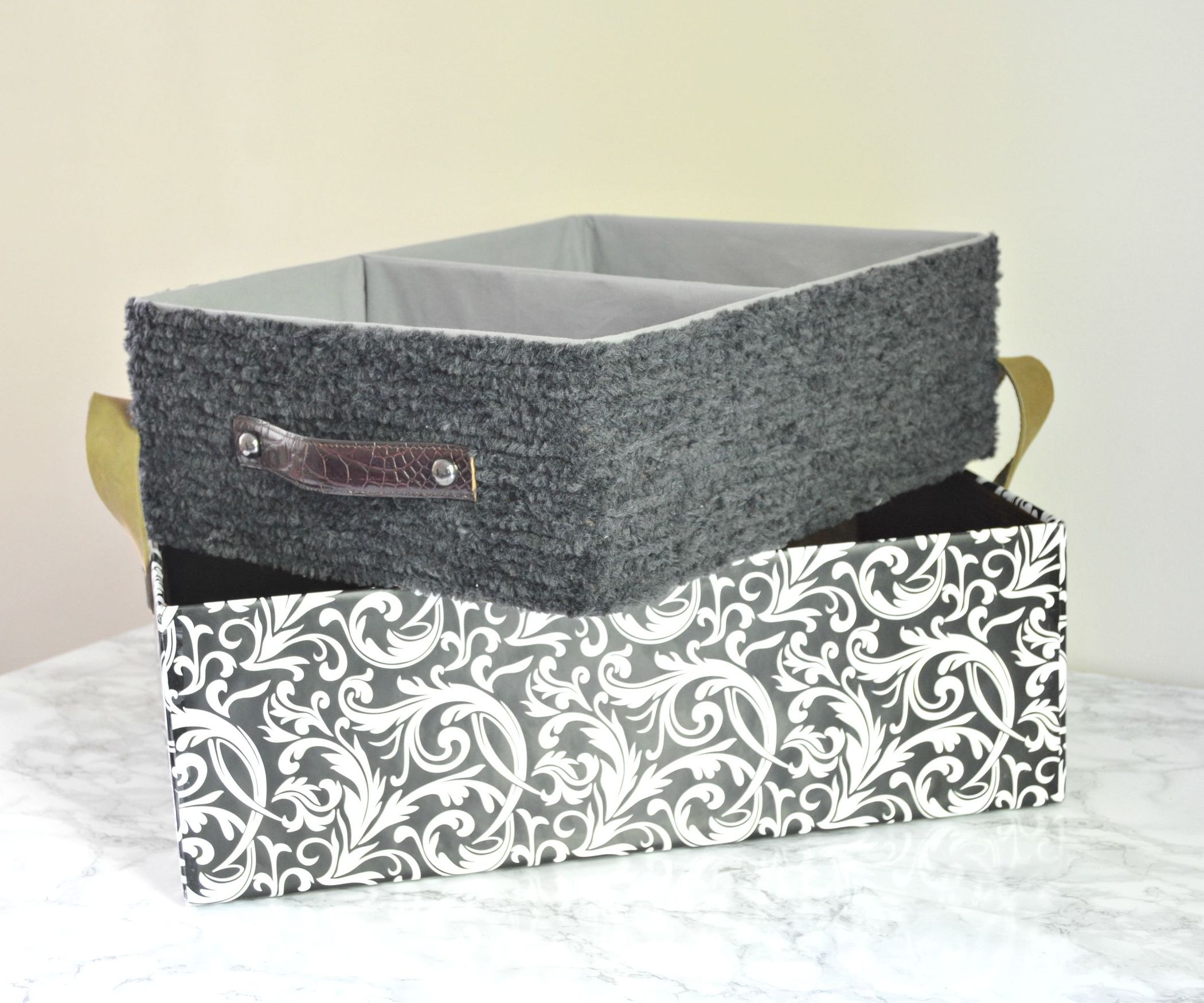 DIY Baskets(2 Ways) From Shipping Boxes : 17 Steps (with Pictures ...