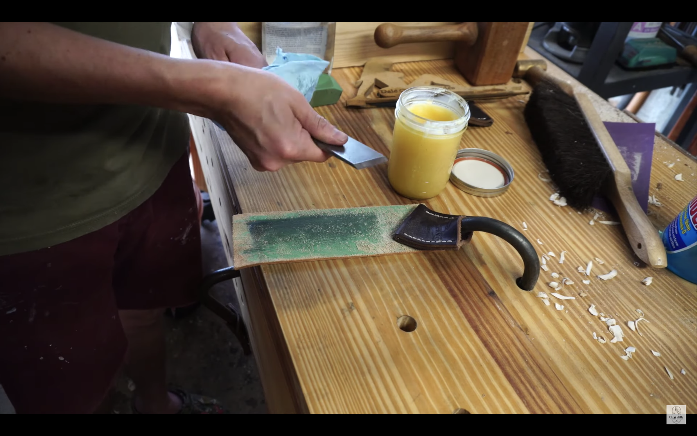 Vintage Chisel Restoration - Making a Timber Slick : 7 Steps (with ...