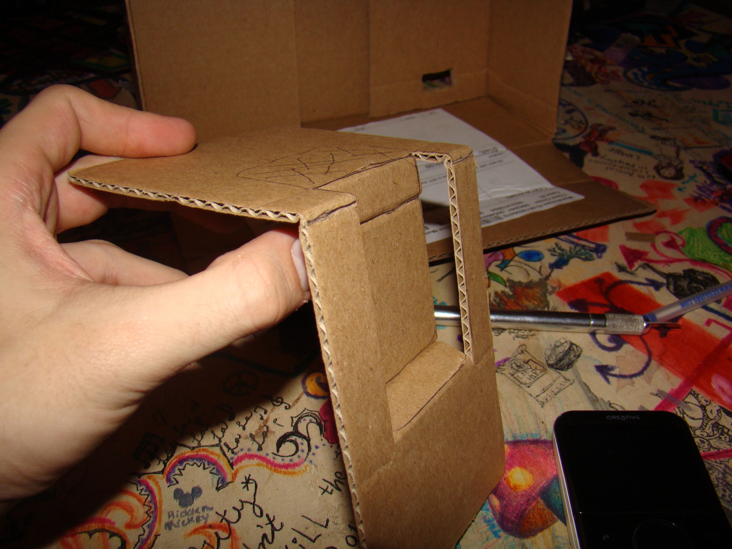 Cardboard Boombox : 7 Steps - Instructables