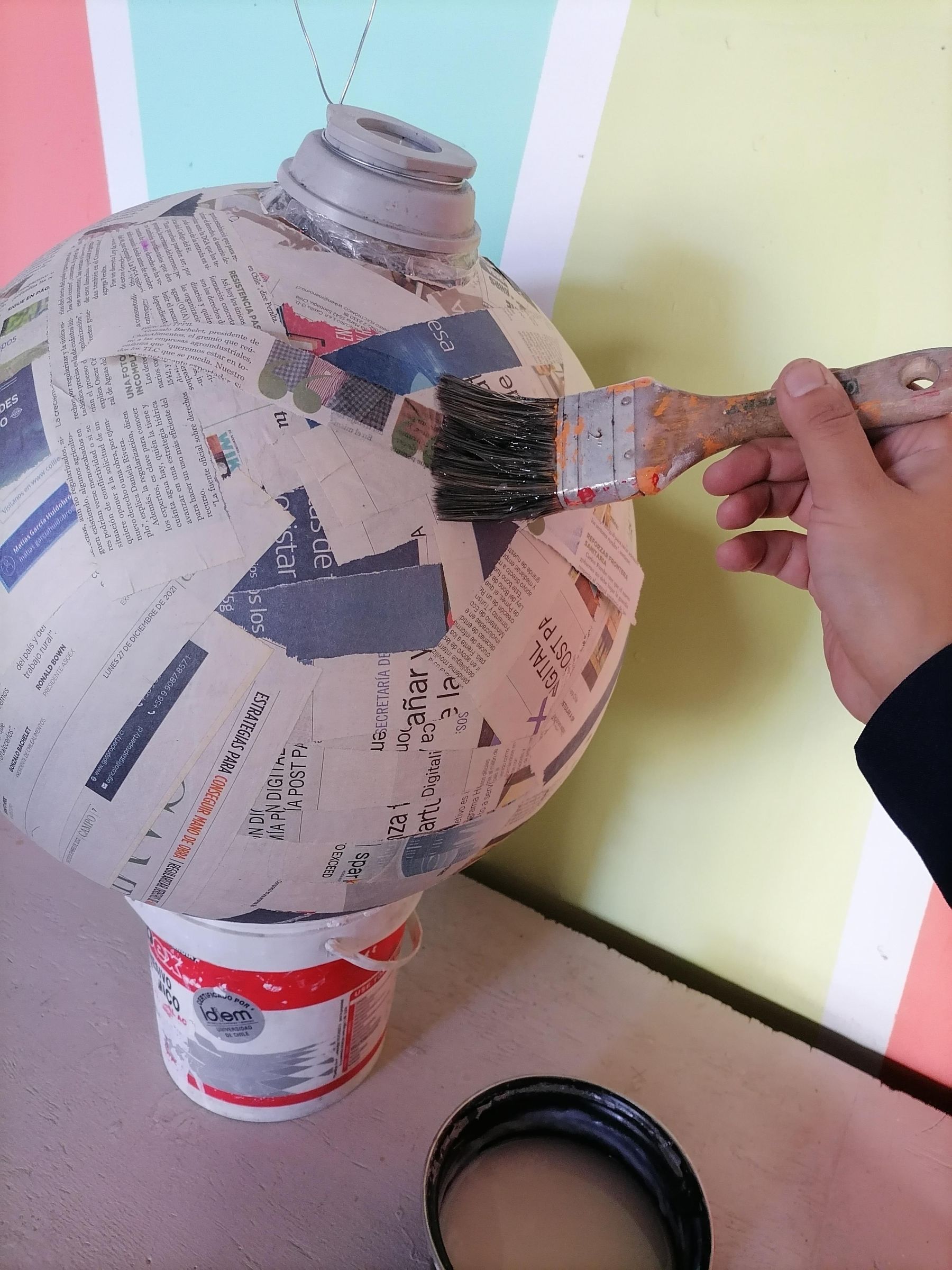 Paper Maché Death Star : 7 Steps (with Pictures) - Instructables