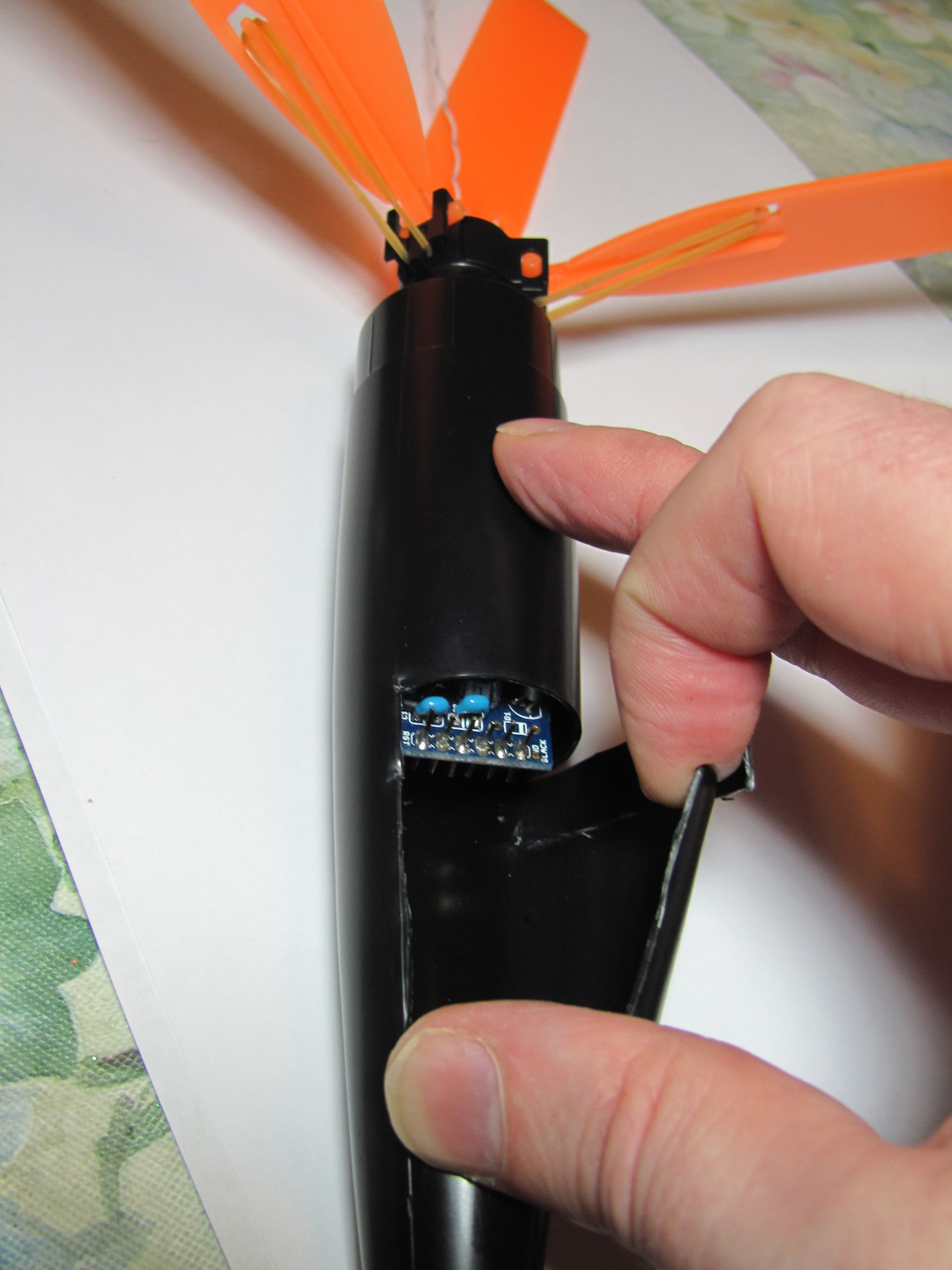 Radio Telemetry for a Model Rocket : 6 Steps (with Pictures ...