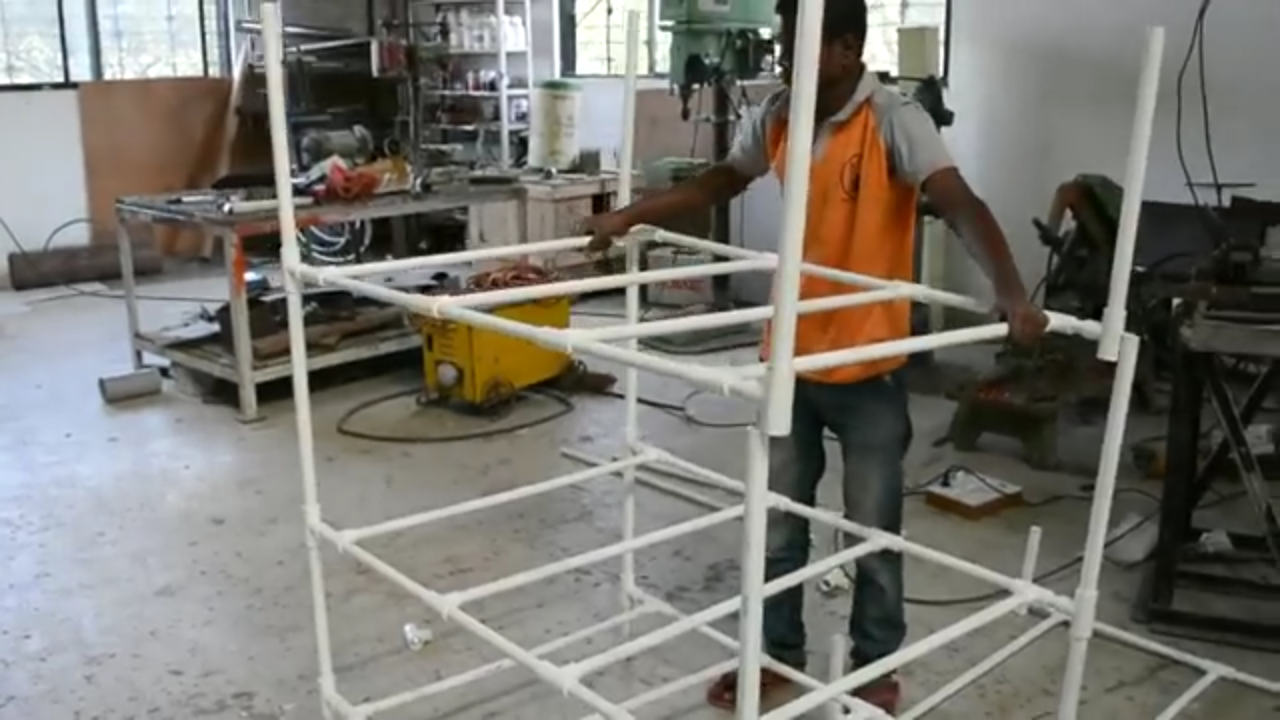 PVC Pipe Hydroponics Structure. : 5 Steps (with Pictures) - Instructables