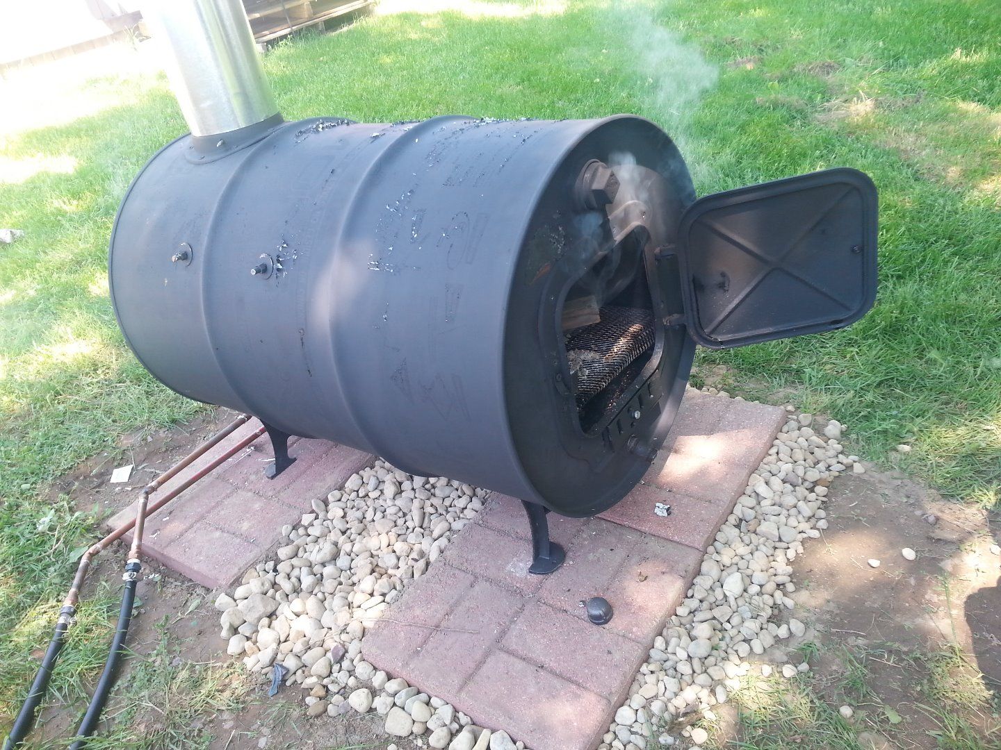 Wood Burning Pool Heater - Great for Suburban Pools : 8 Steps ...