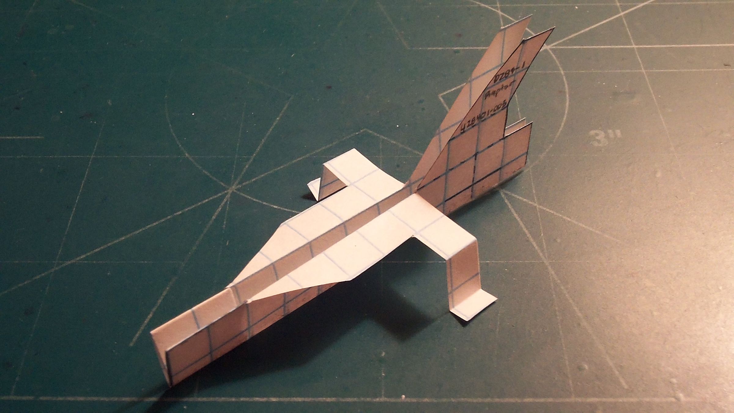 How to Make the Raptor Paper Airplane : 5 Steps - Instructables
