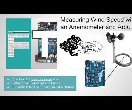 Using an Anemometer and Arduino to Measure Wind Speed - Instructables
