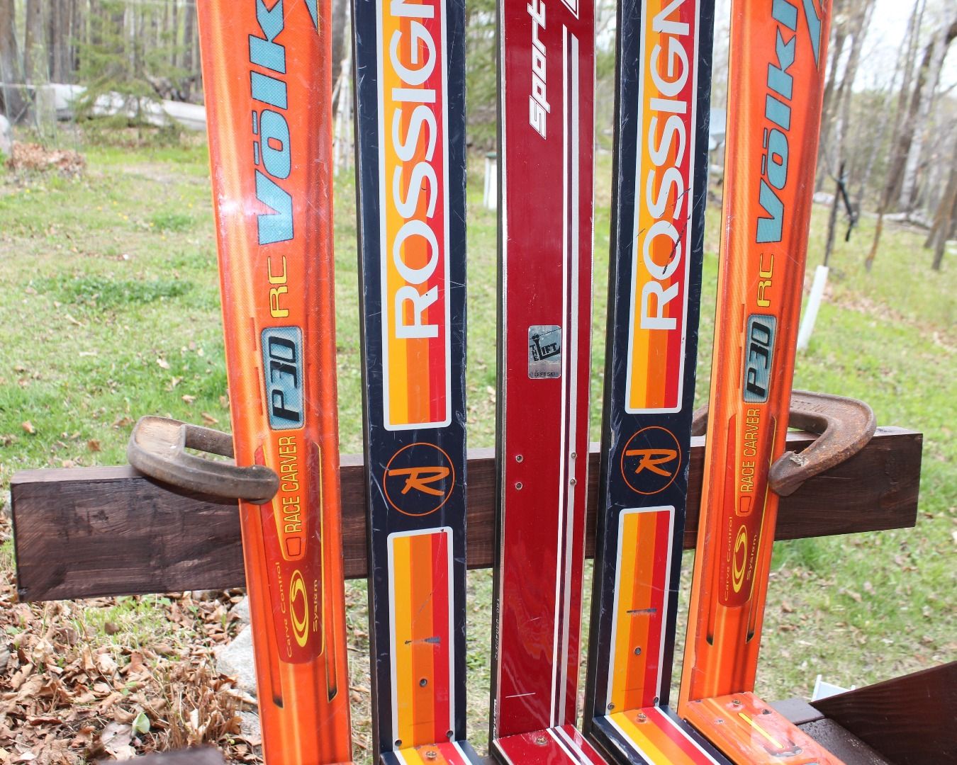 Build a Lawn Chair From Recycled Skis - the Ski Chair! : 4 Steps (with ...