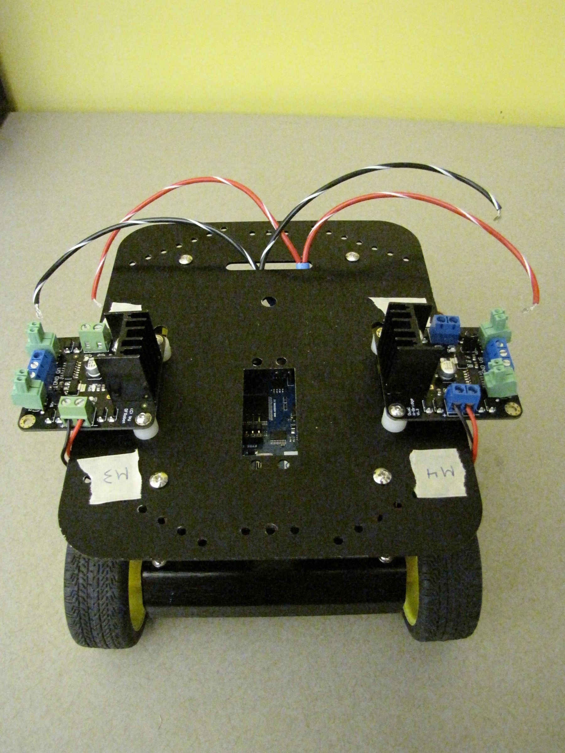 Robot Driven by PS3 Controller Through Arduino and Wifi Shield : 16 ...