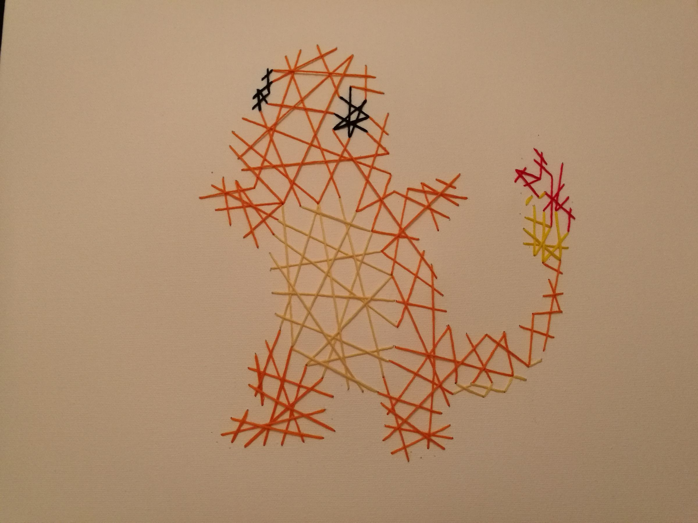 String Art Pokemon : 7 Steps (with Pictures) - Instructables