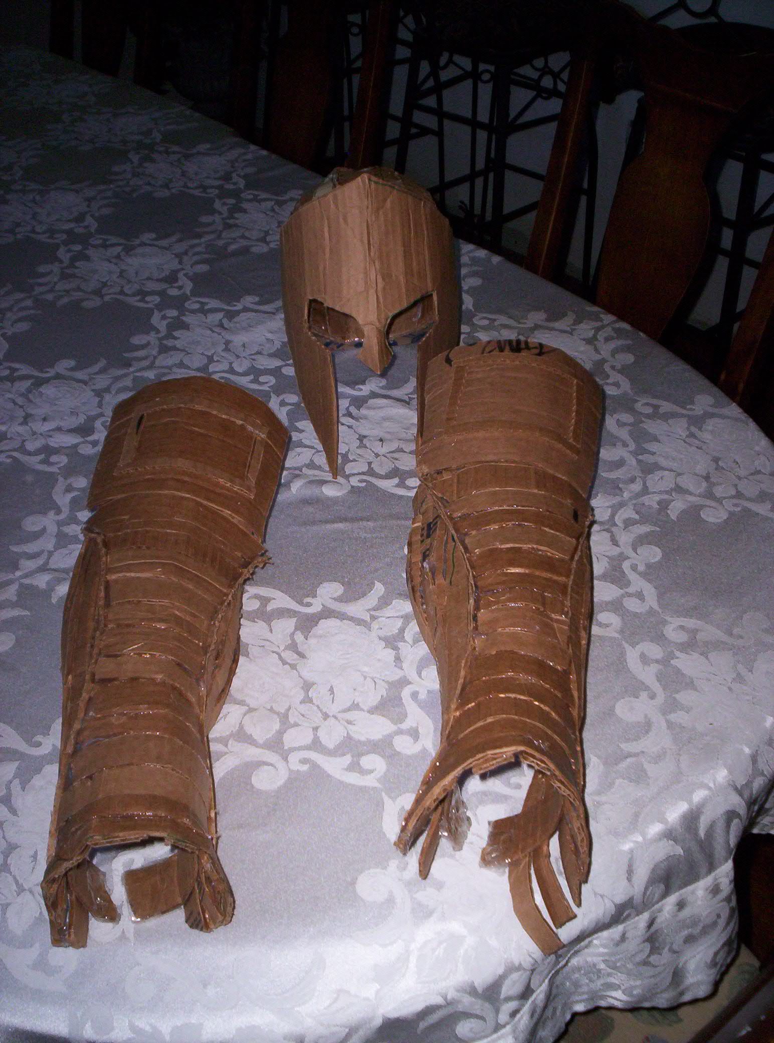 How to Make Spartan Armor From Cardboard : 8 Steps - Instructables