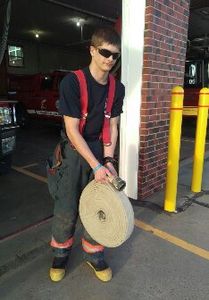 How to Unroll & Roll Fire Hose & Take in and Out of Service : 20 Steps ...