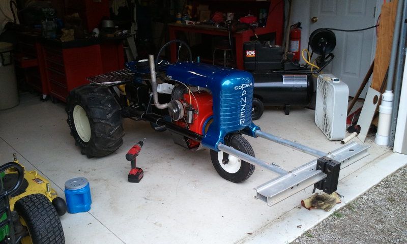 Rebuilding a Copar Panzer Garden Tractor - Instructables