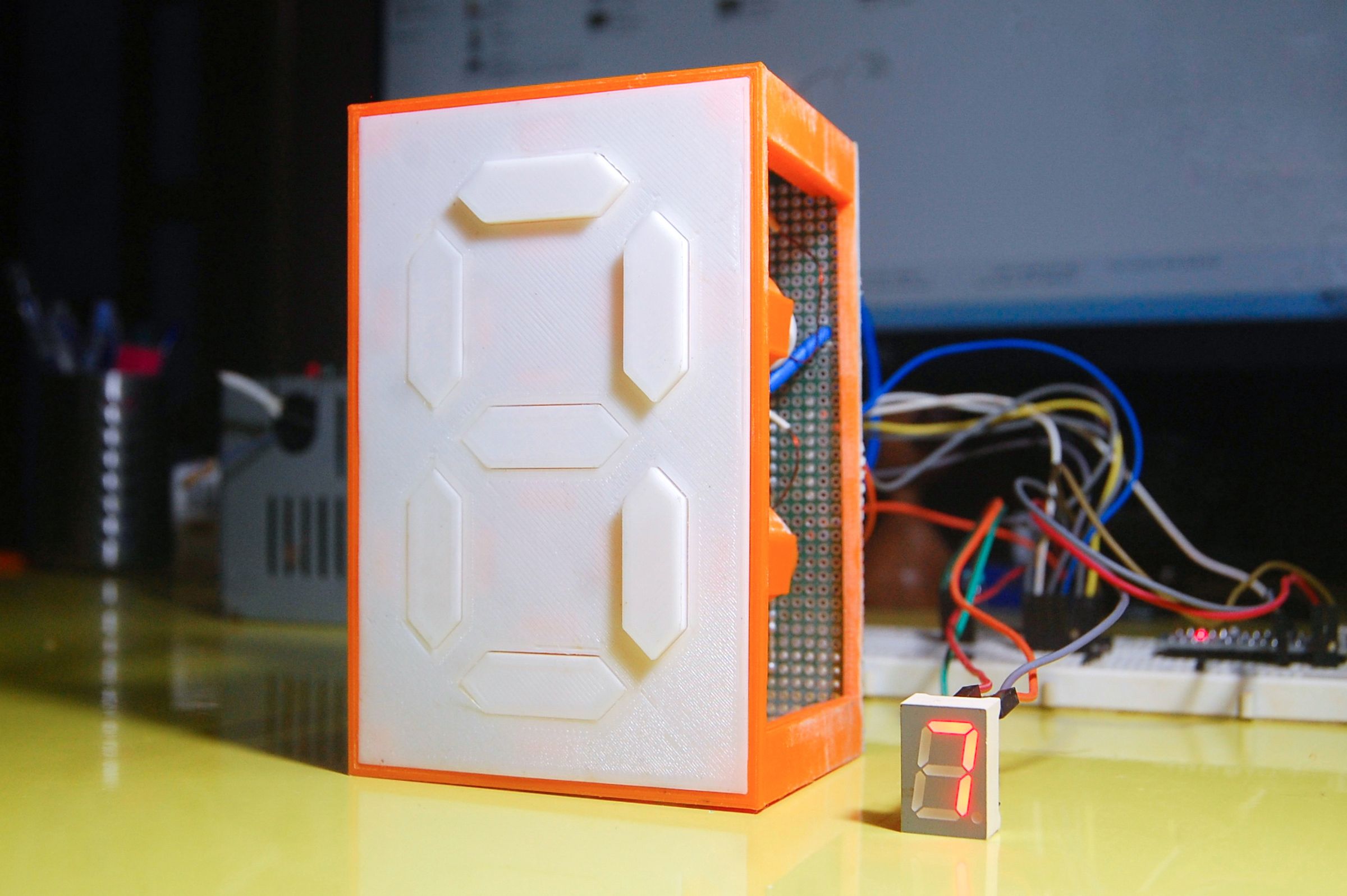 Mechanical 7 Segment Display : 7 Steps (with Pictures) - Instructables