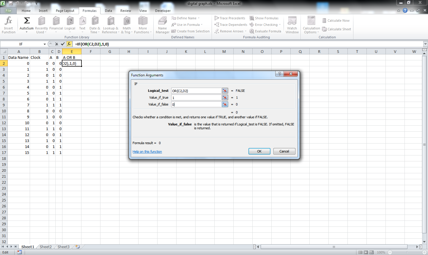 Make Digital/truth Table Graphs in Excel : 7 Steps - Instructables