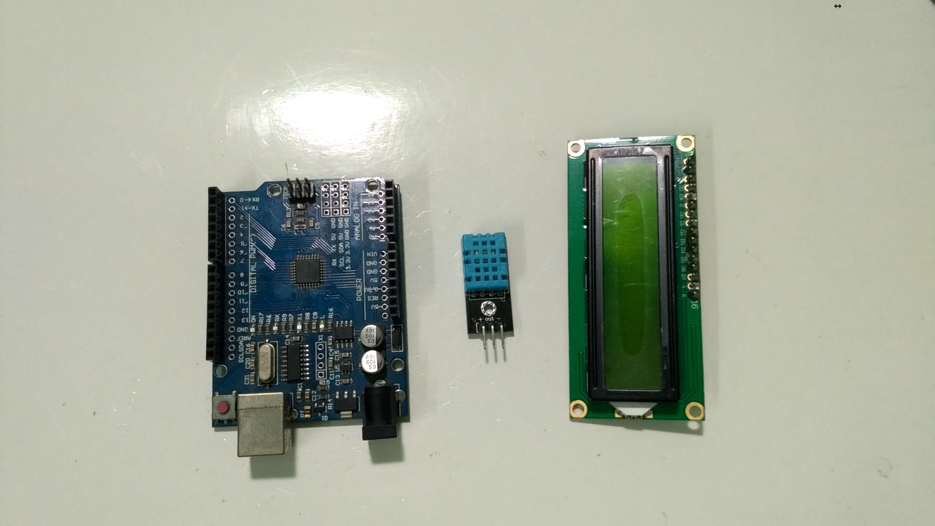 How to Make Simple Weather Station Using Arduino : 6 Steps (with ...
