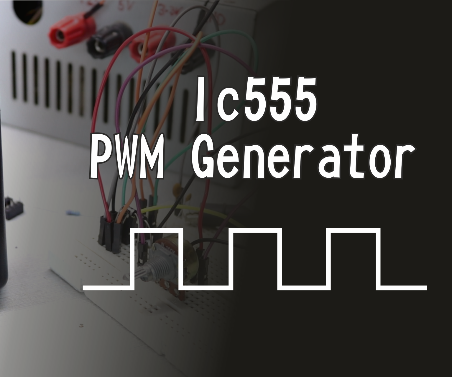 Pwm Generator Using Ic555 5 Steps With Pictures Instructables