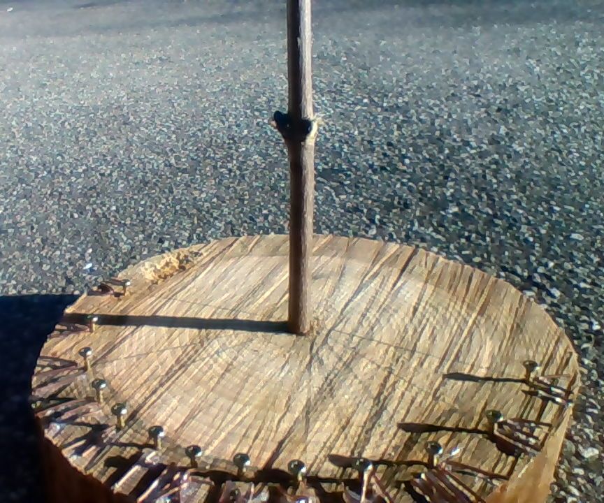 Stump Block Sundial : 9 Steps - Instructables