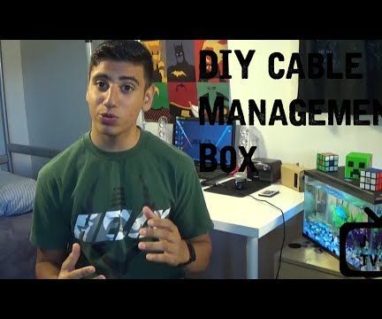 how to make a cable management box DIY Project - Step-by-Step DIY ...