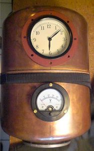 Steampunked Time Traveling Machine : 13 Steps (with Pictures ...