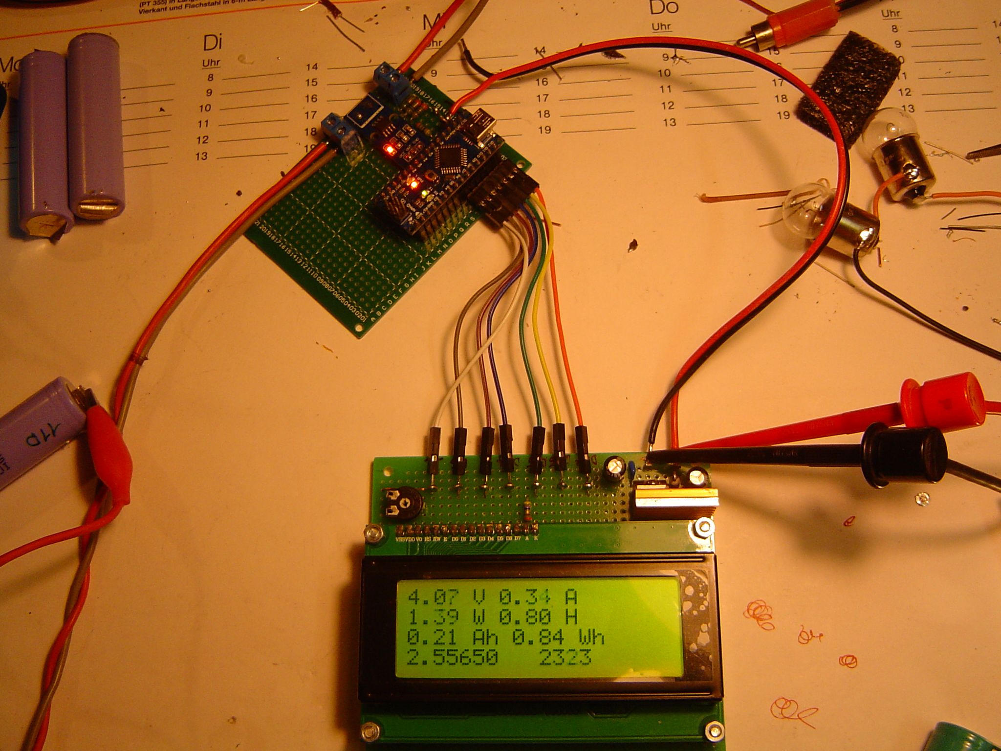 DIY Amp / Watt Hour Volt Meter - Arduino : 9 Steps (with Pictures ...