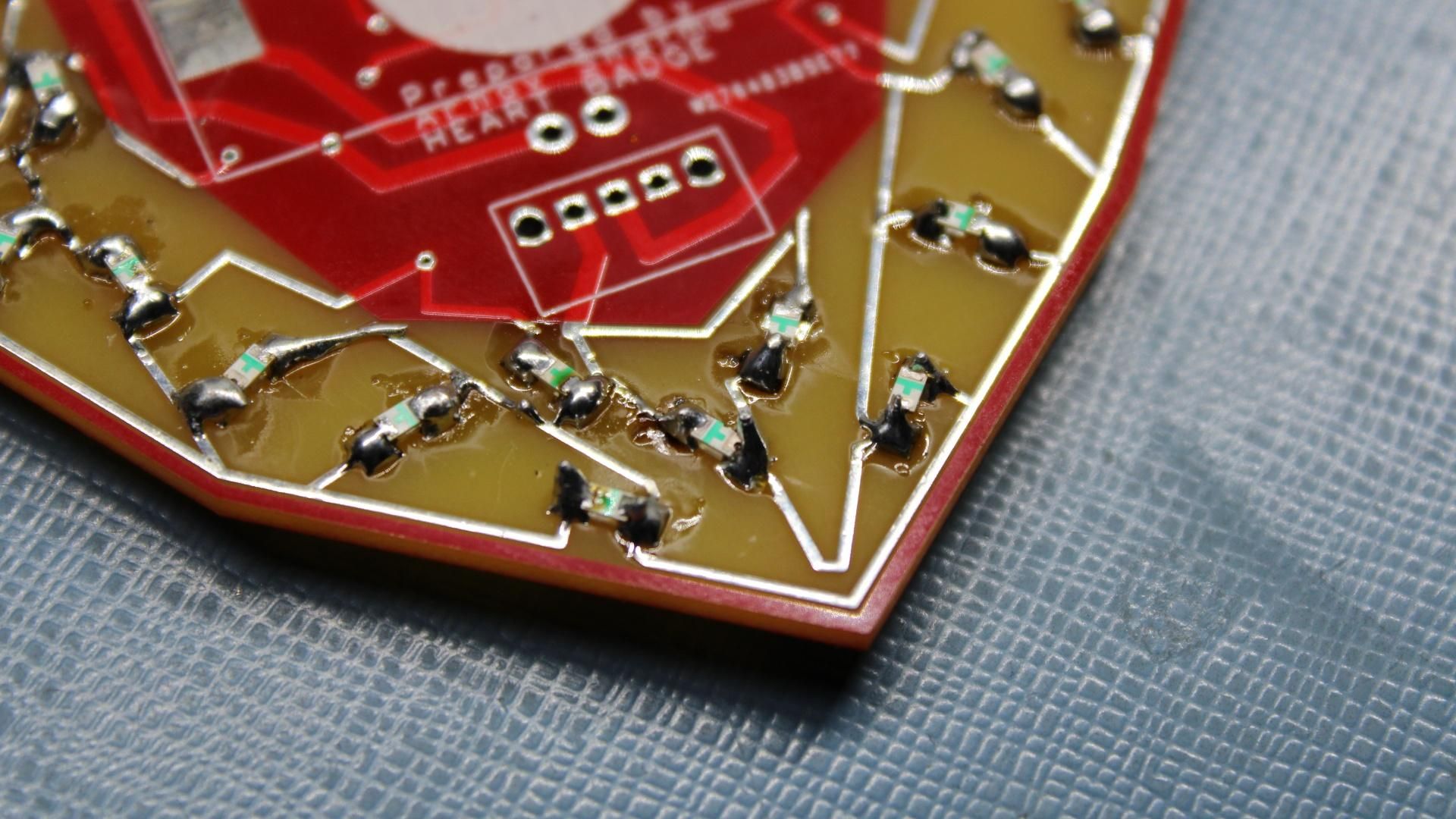 PCB Heart Necklace : 16 Steps (with Pictures) - Instructables