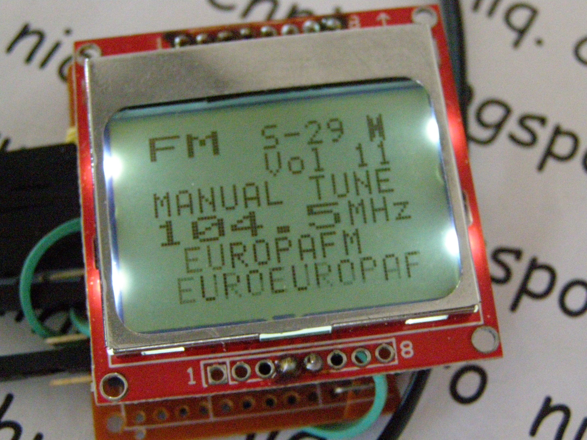 RDA5708 FM Radio With Arduino : 4 Steps (with Pictures) - Instructables
