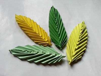 DIY Origami Leaf : 3 Steps (with Pictures) - Instructables
