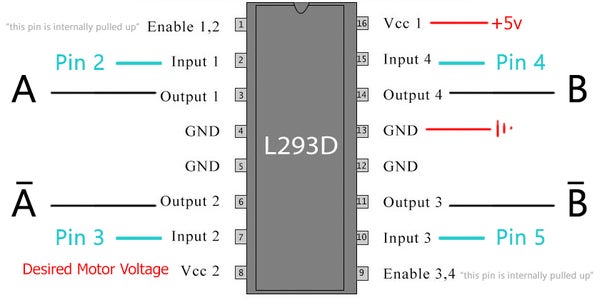 Controlling Bipolar Stepper Motors With Arduino Without Library 5 Steps Instructables