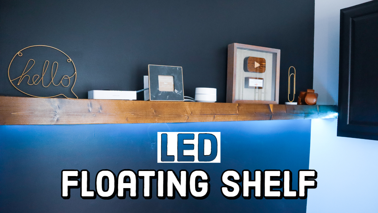 LED Floating Shelf - DIY : 10 Steps (with Pictures) - Instructables