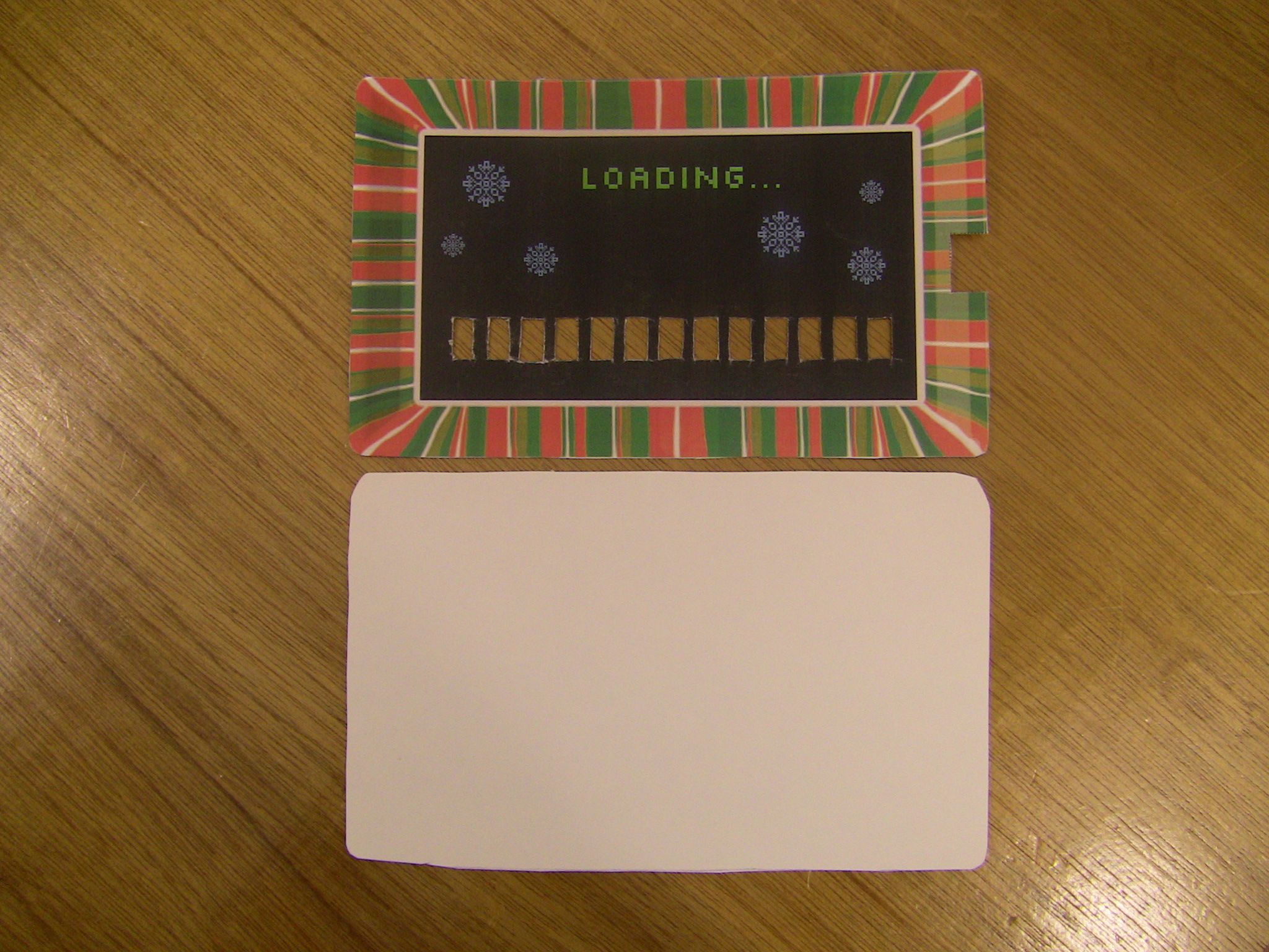 "Loading" Christmas Card : 5 Steps (with Pictures) - Instructables