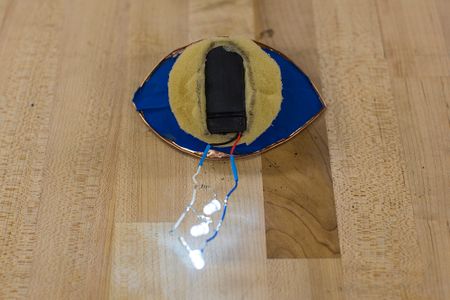 DIY LED Light-up Tardis Fascinator Hat : 5 Steps (with Pictures ...