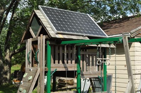 Solar Swing-Set (PV Playhouse) : 9 Steps (with Pictures) - Instructables