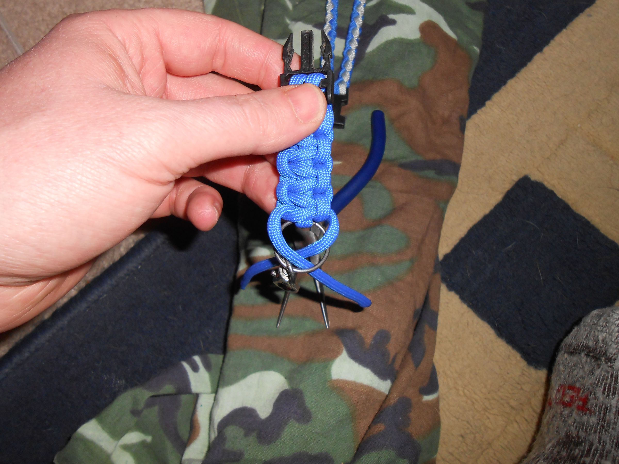 Break Away Paracord Lanyard With Side Release Buckle and Swivel Snap ...