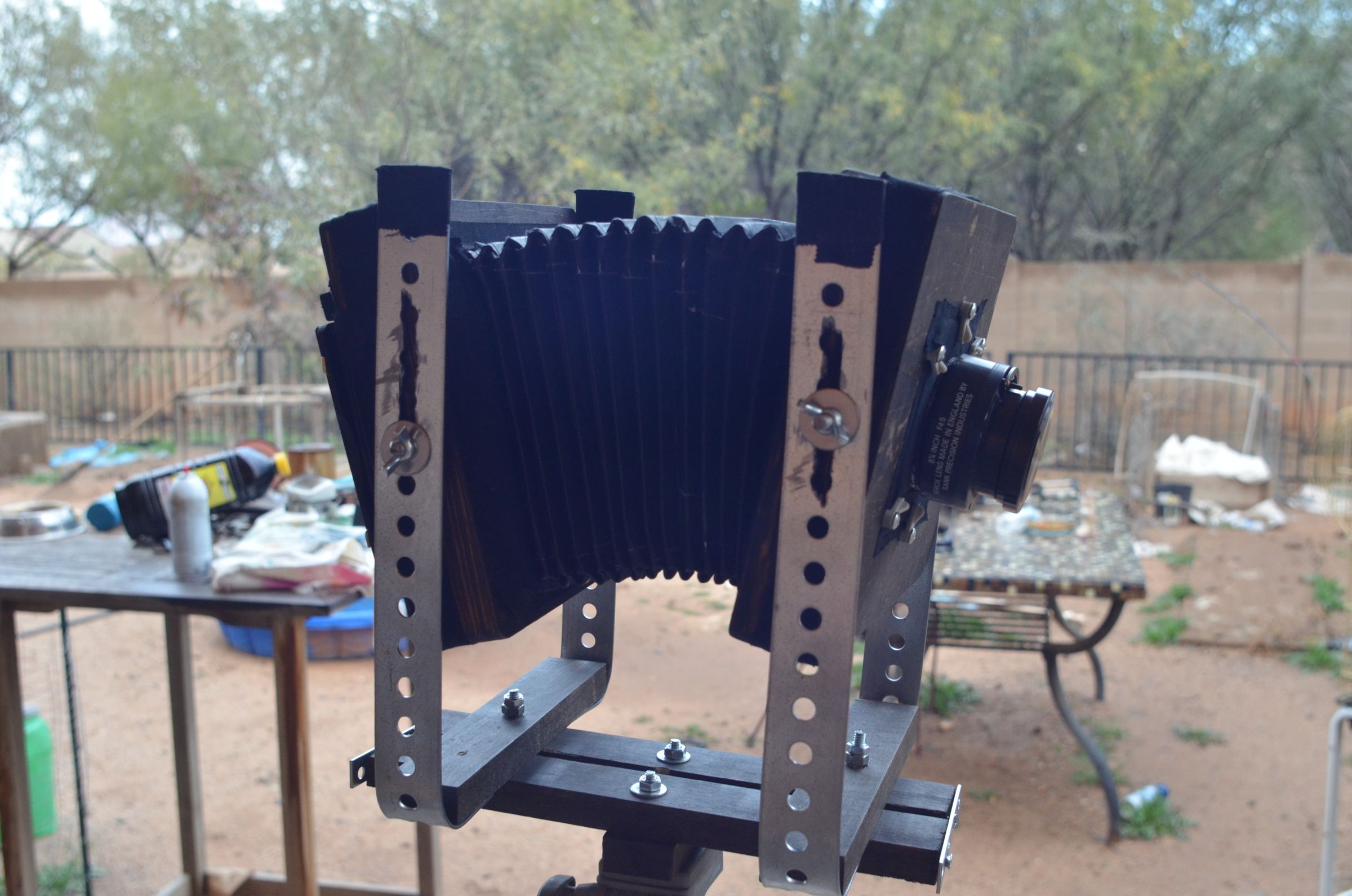 Low Cost Adjustable Rail 4x5 View Camera : 11 Steps (with Pictures ...