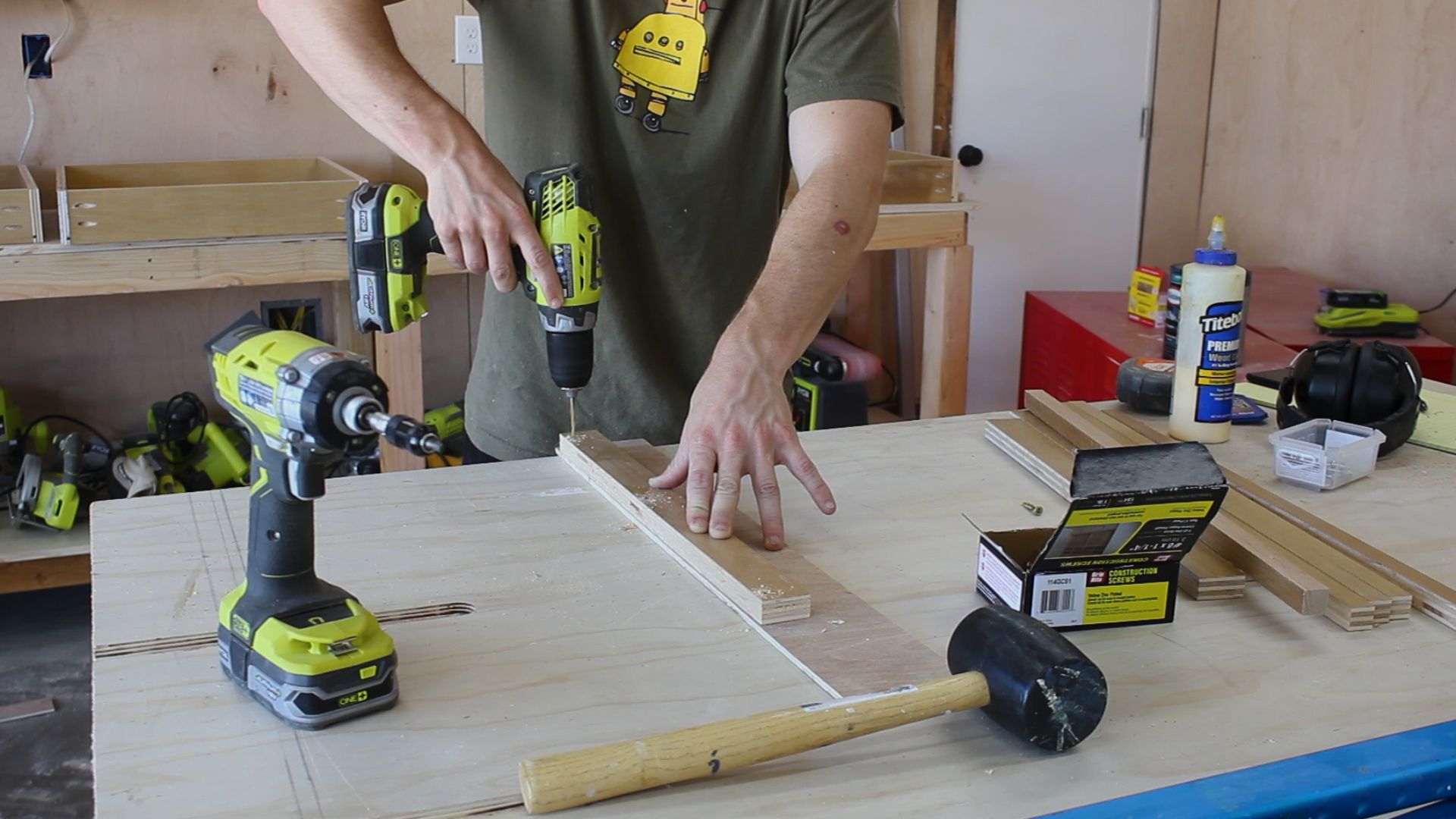 $100 10ft Work Bench/Surface With Storage : 12 Steps (with Pictures ...