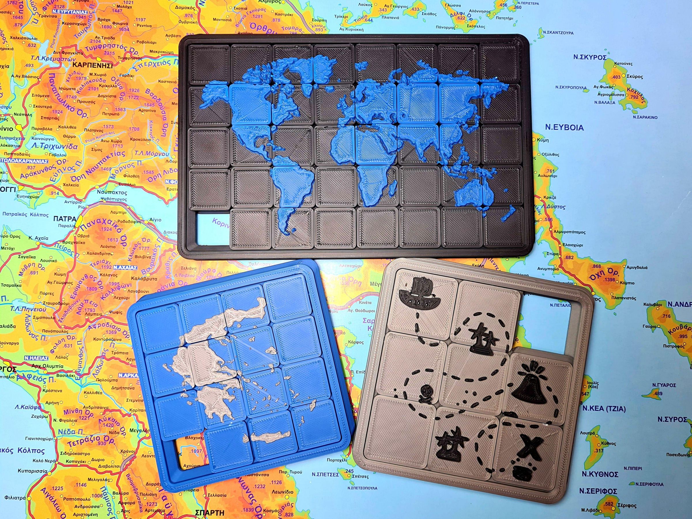 Map Sliding Puzzle 3D Printed - Fusion 360 : 28 Steps (with Pictures ...