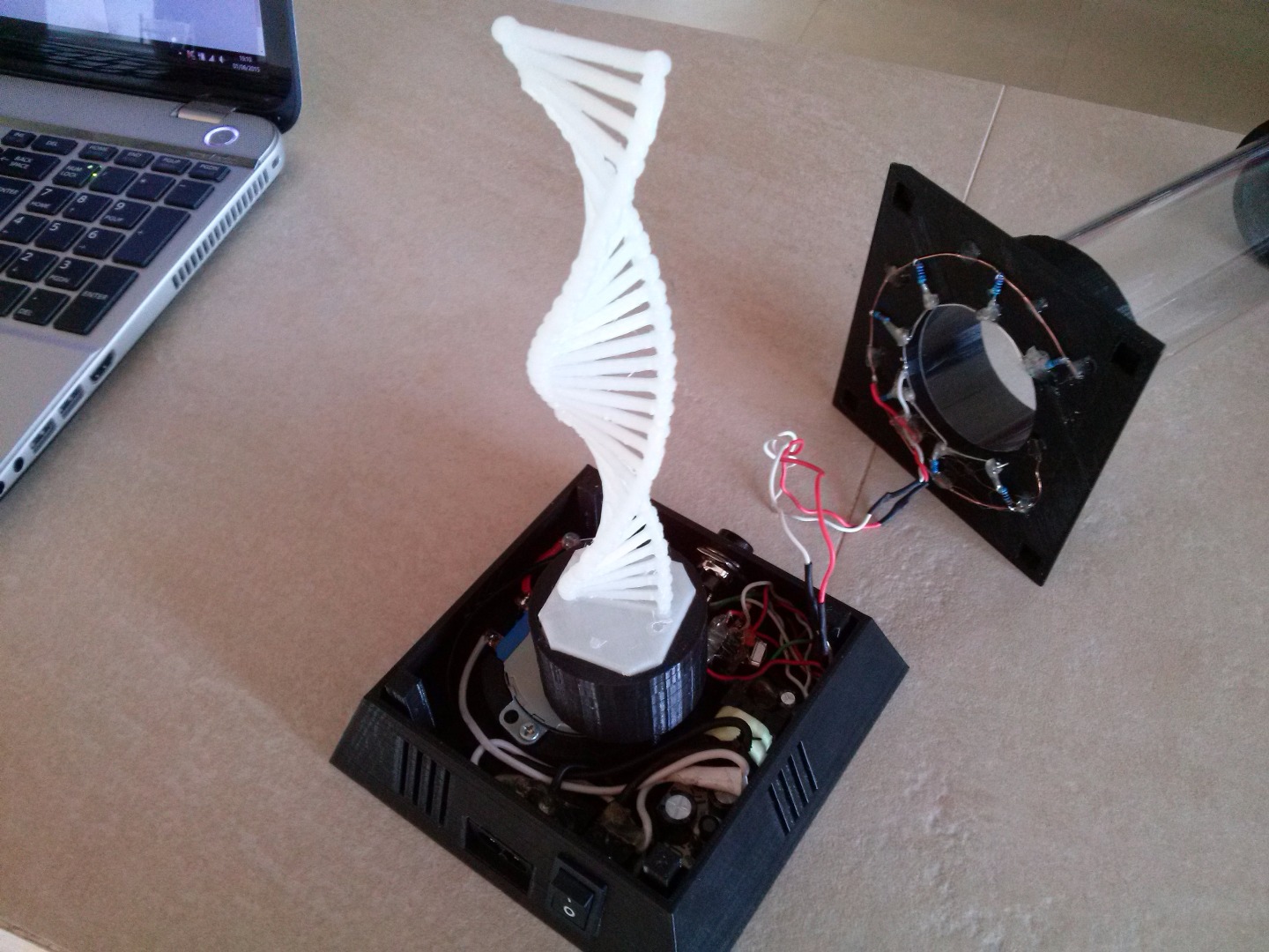 3D Printed DNA Lamp : 16 Steps (with Pictures) - Instructables