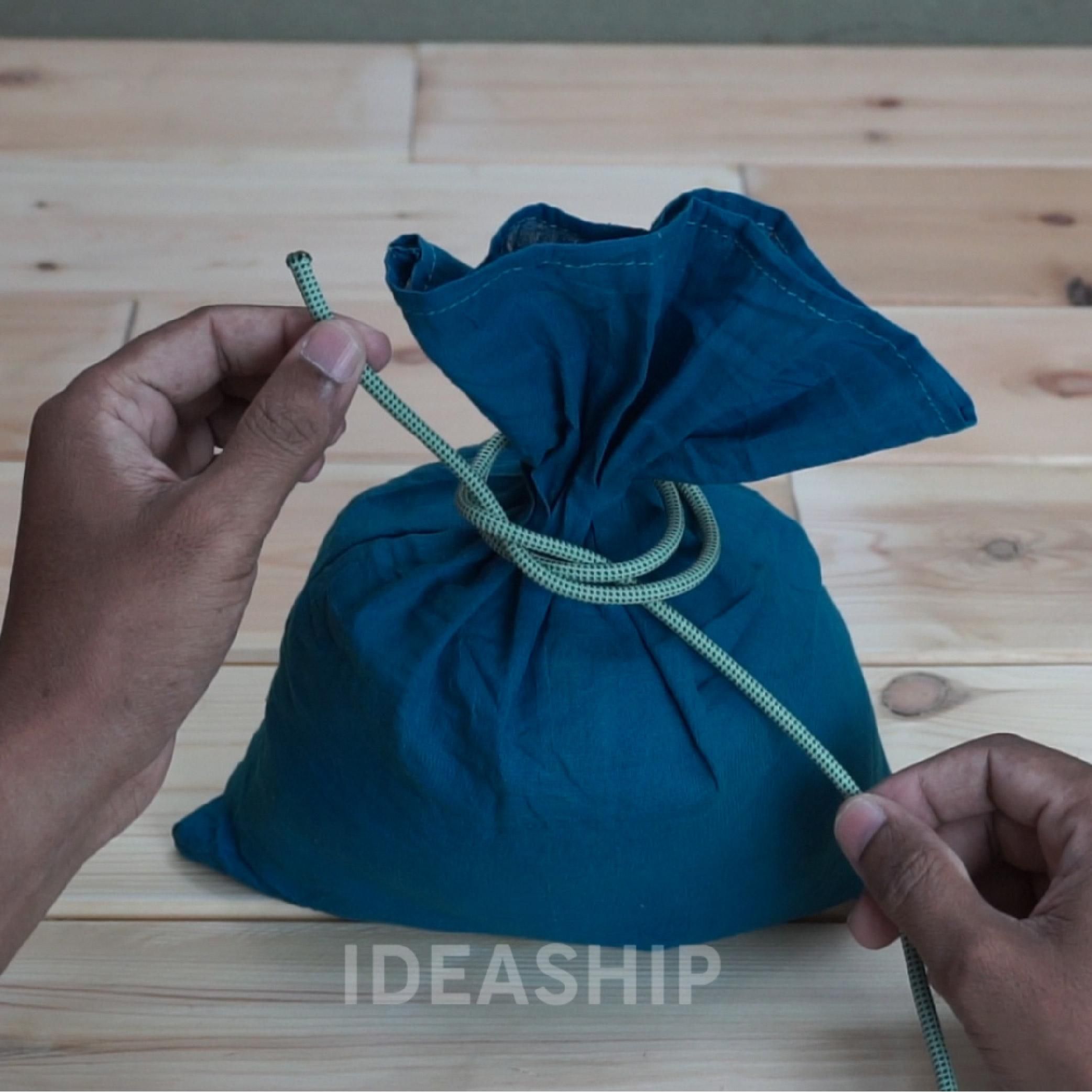 How to Tie a Bag or Sack (Miller's Knot) : 4 Steps (with Pictures ...