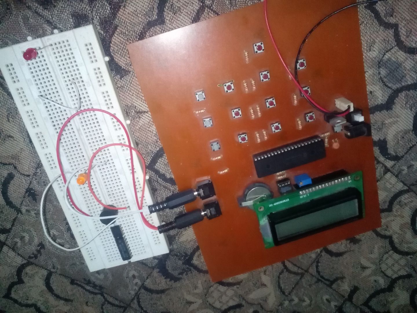 Electronic Security System With RTC and User Define Pin Code : 7 Steps ...