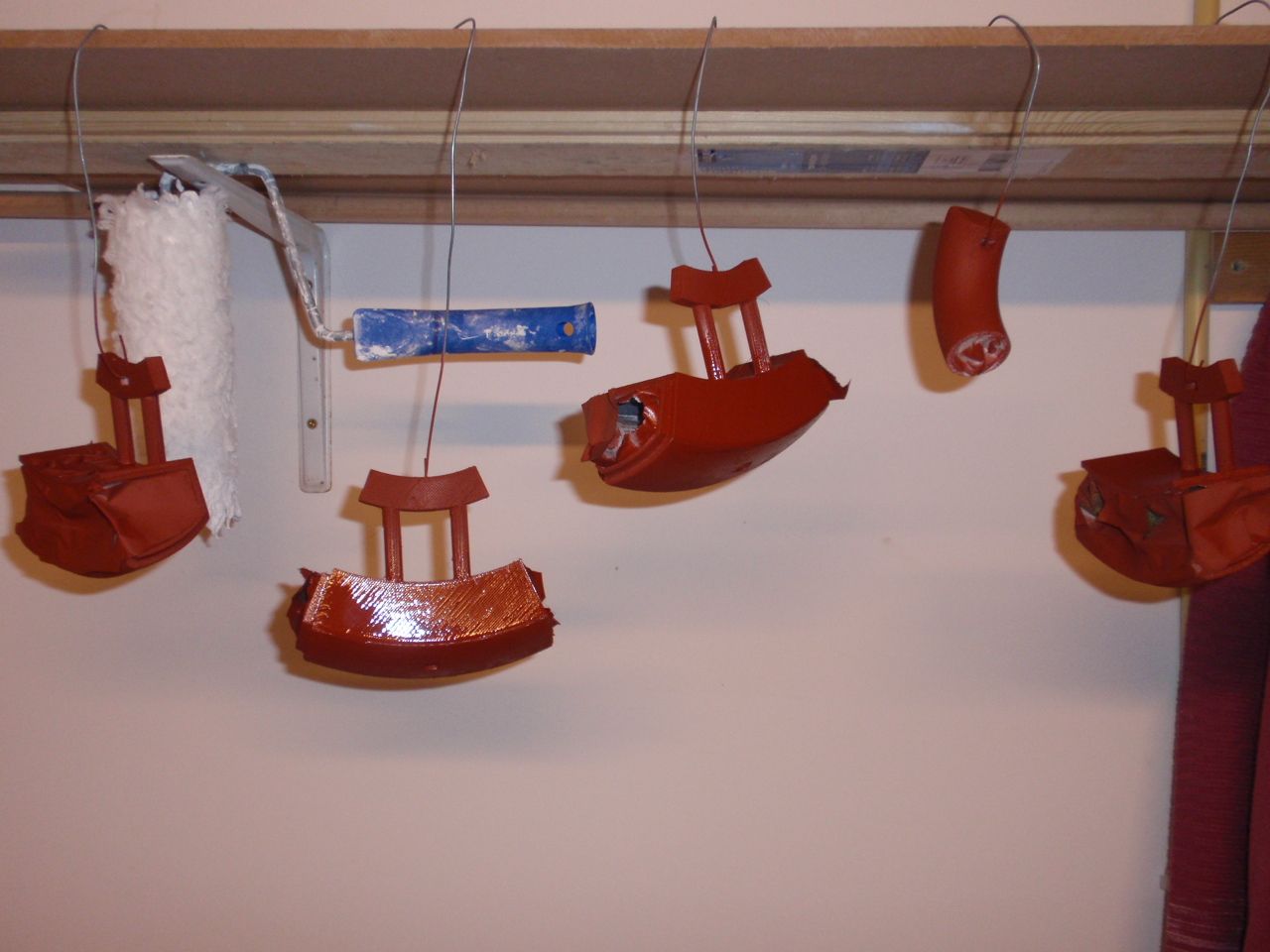 A Fully 3D Printable GlaDOS Robotic Ceiling Arm Lamp : 11 Steps (with ...