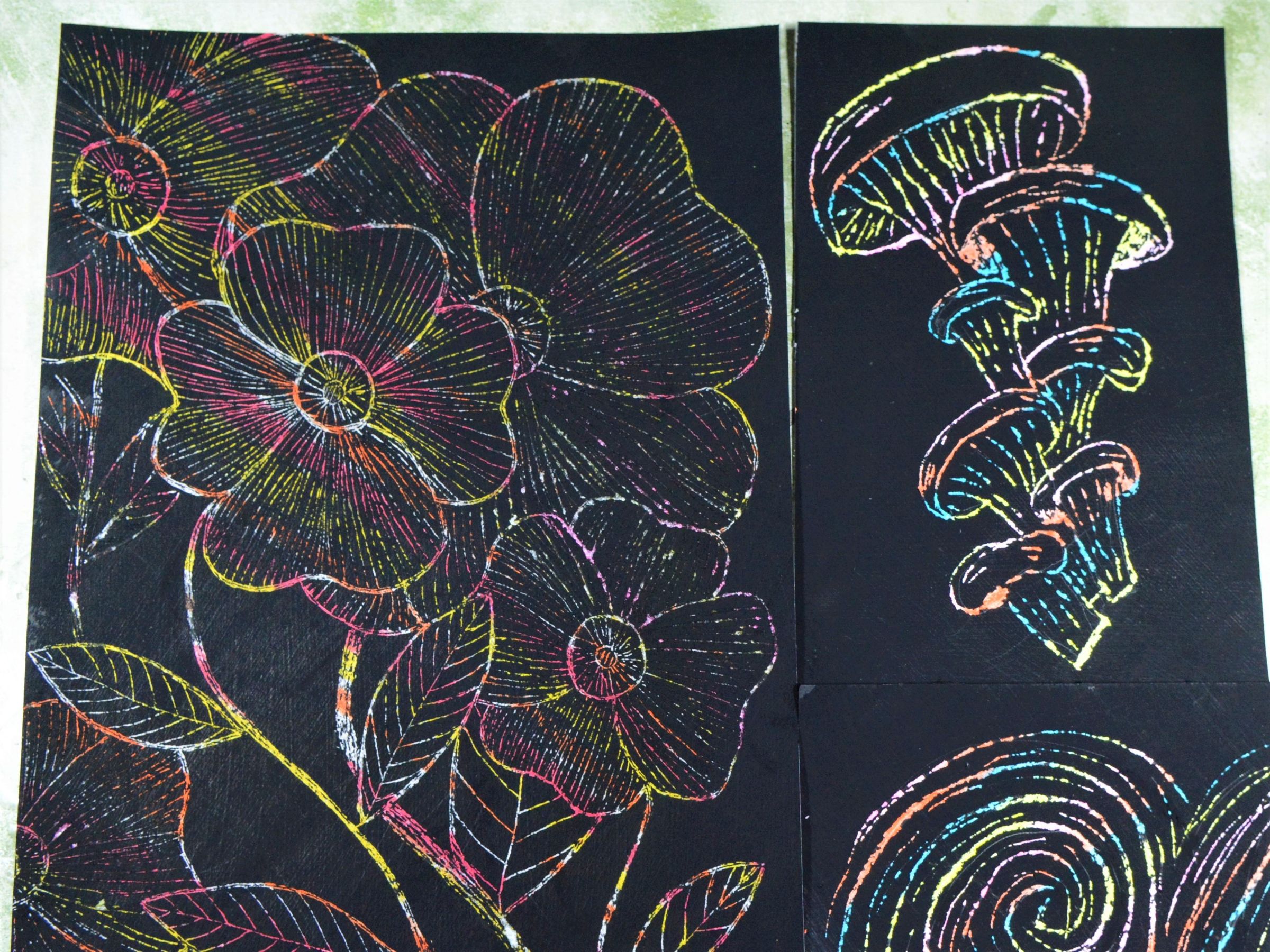 Crayon Etching - DIY Scratch Art : 5 Steps - Instructables